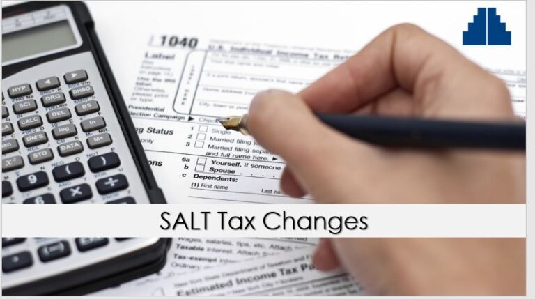 SALT Tax Changes - David Lerner Associates